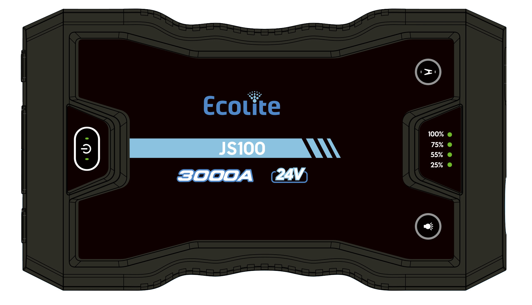 JS100 مدخل متردد 25.9 فولت 6Ah للدراجات النارية ATVs بطاريات الليثيوم والدورة العميقة